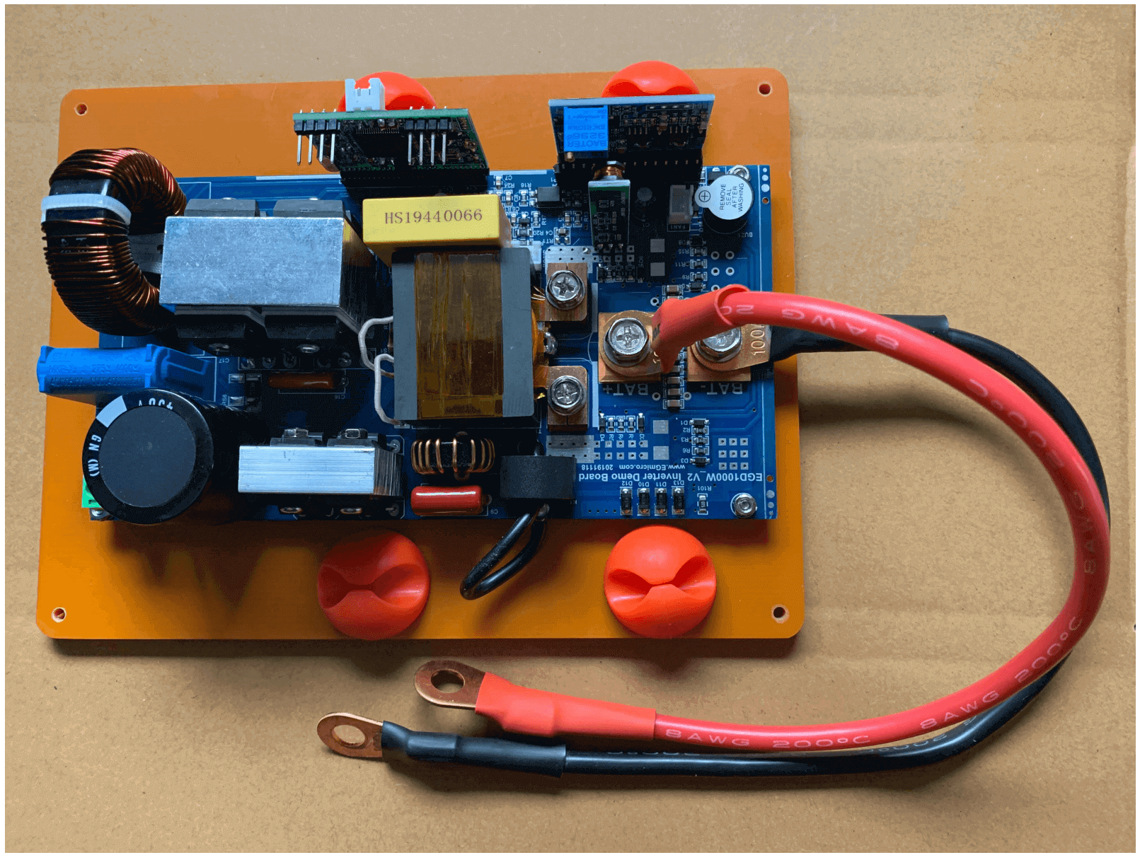 EGD1000W_24V(EG1611+EG8025Q) - EGD1000W_V2 这款逆变器是基于... | 方案中心